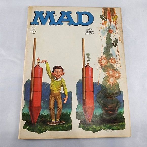 MAD Magazine | Other | Mad Magazineissue 89 July 964 Firework 4th Of ...